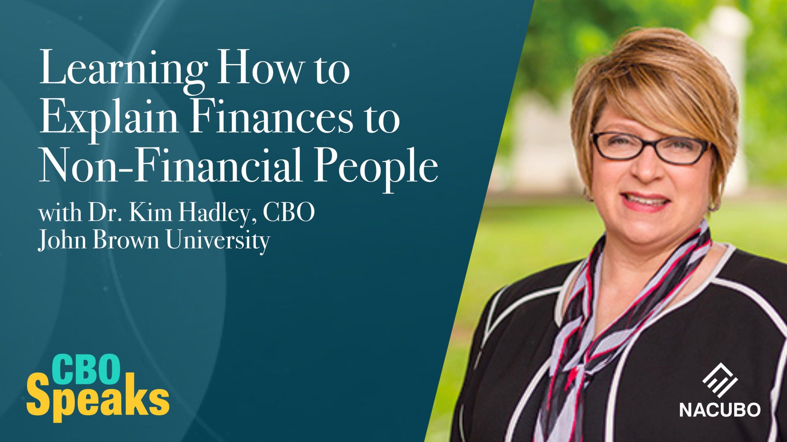 John Brown University CBO Dr. Kim Hadley • TruStory FM