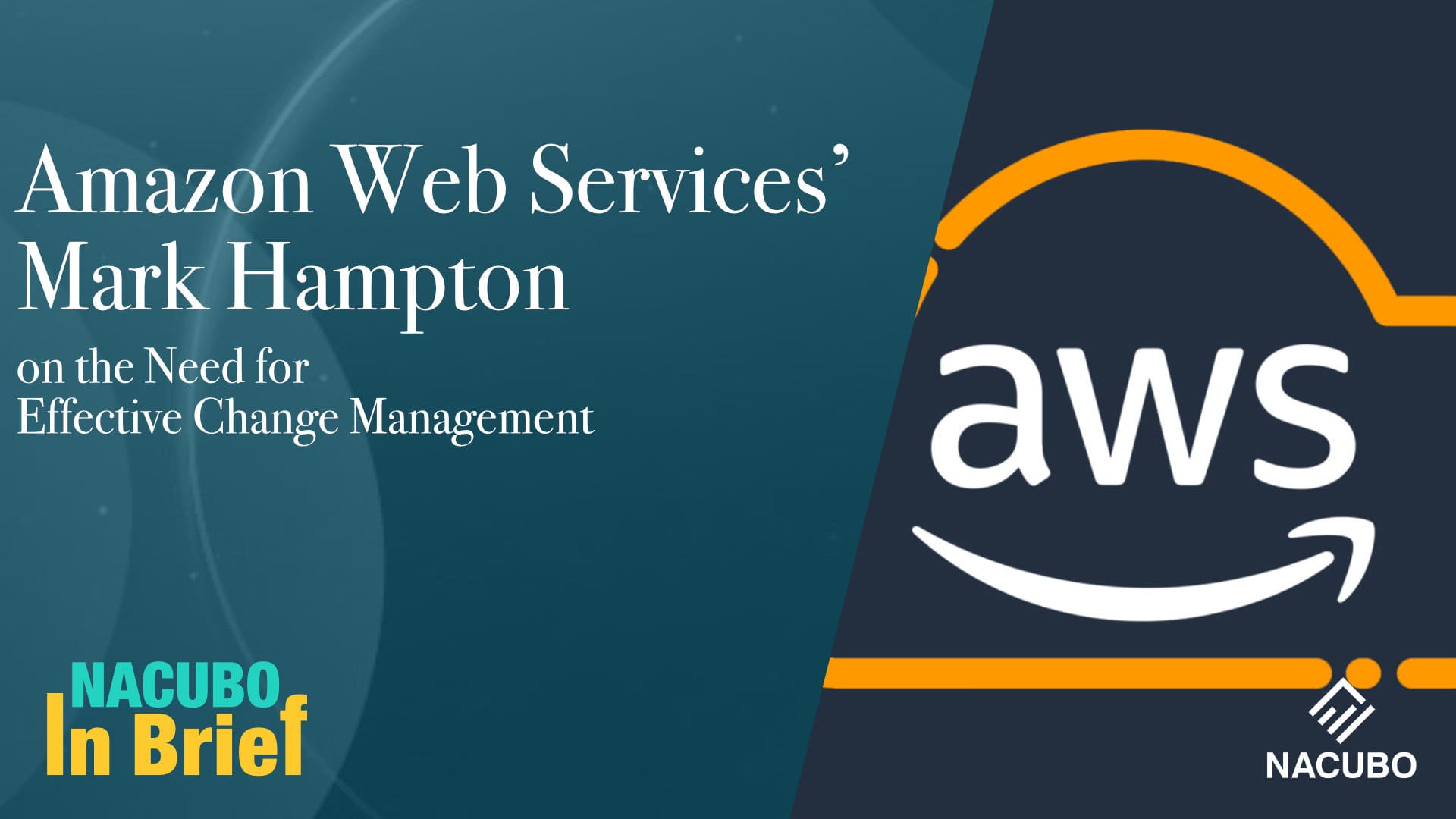 Amazon Web Services’ Mark Hampton • TruStory FM